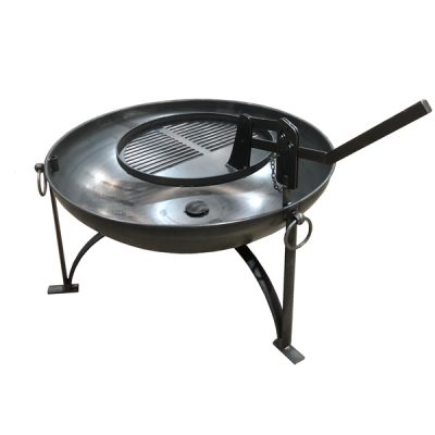 Up-Down Swing Arm BBQ Rack, Firepit Grill Rack, Cooking Fire Pit