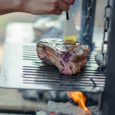 Katherine Wheel Dual BBQ, Asado Barbecue, BBQ Firepit