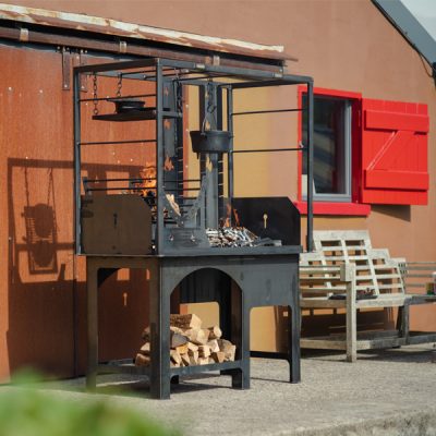 Asado Doble BBQ | Grill Firepit | Rotisserie BBQ