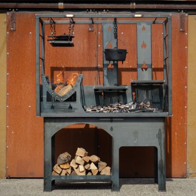 Asado Doble BBQ, Asado Barbecue, BBQ Firepit